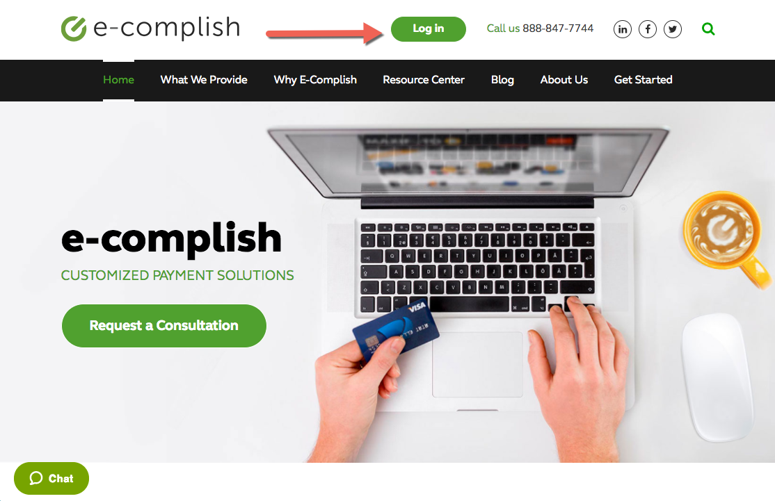 Login Instructions for E-Complish Support System (ESS) – E-Complish